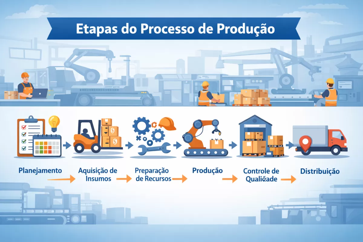 Etapas do Processo de Produção: Guia Completo para Reduzir Custos e ...