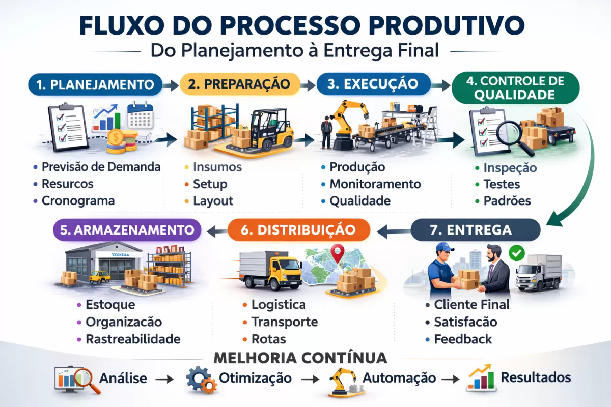 Etapas do Processo de Produção na Prática: Como Aumentar Eficiência e ...